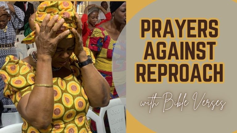 15 Prayers Against Reproach with Bible Verses - Serenity Words